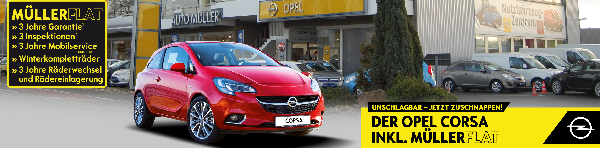 Auto Müller - Ihr zuverlässiger Opel & Fiat Händler in Mainz